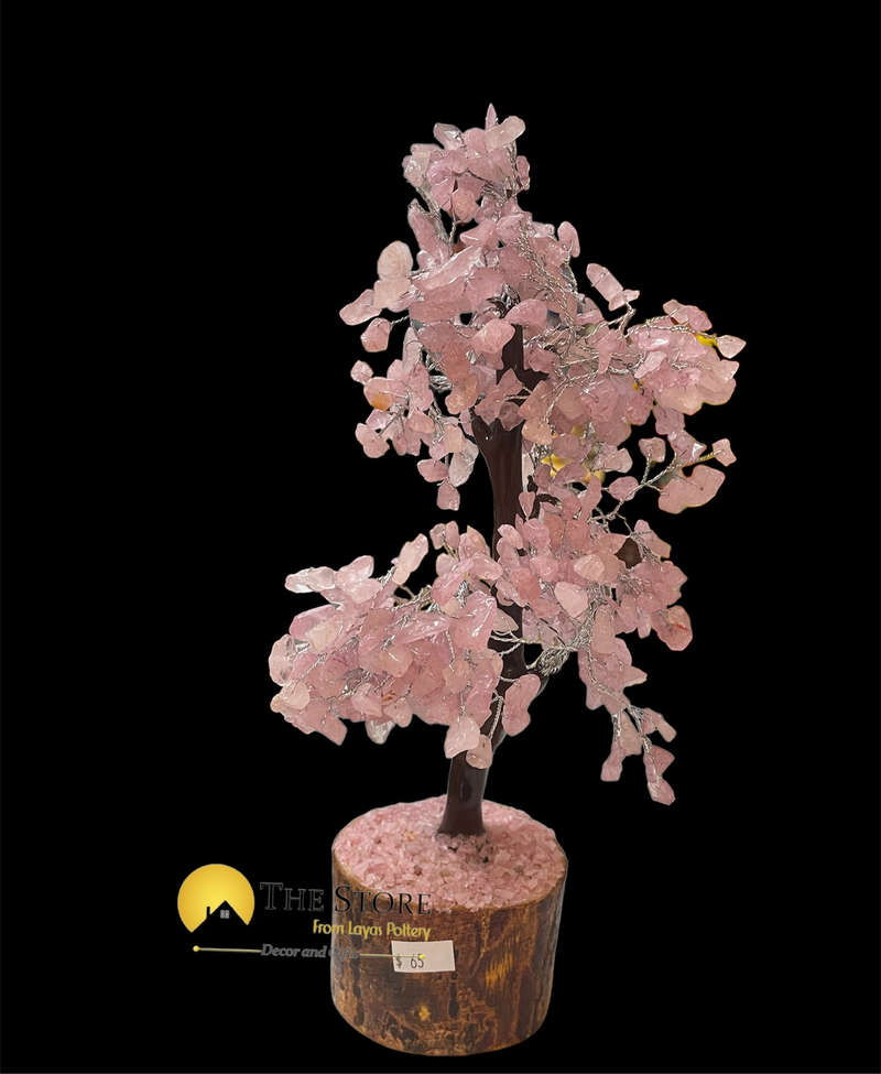 2022 Pink Crystal tree – The Store From Layas Pottery